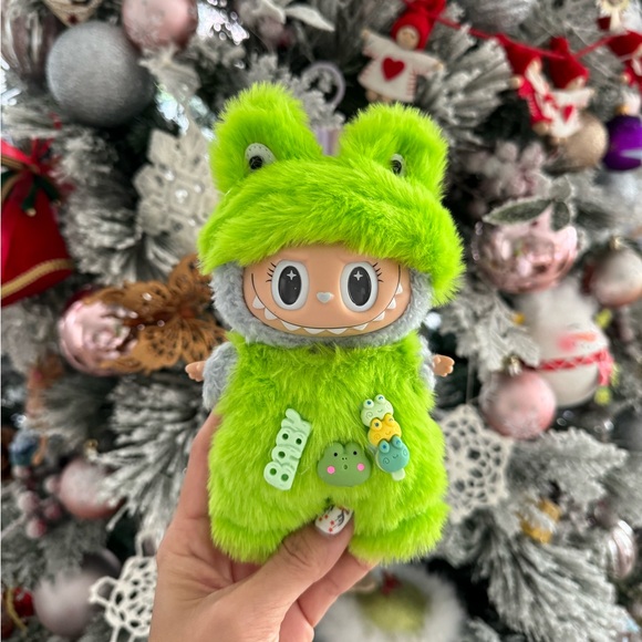 Toys | Labubu Doll Outfit Frog | Poshmark